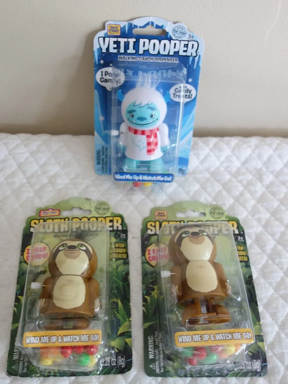 treat street | Toys | Nip New Treat Street Yeti Pooper Sloth Pooper 2 ...